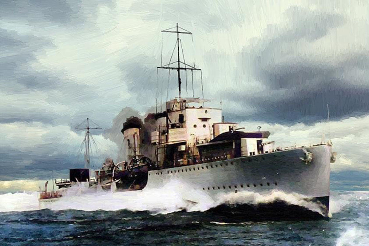 Dead Reckoning HMS Antelope - The Rum Tribe