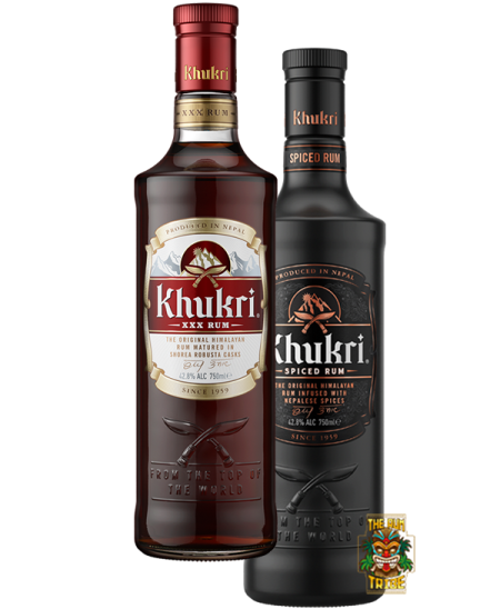 Khukri XXX and Spiced Rum - July 2023 - The Rum Tribe